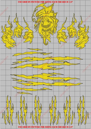 TRN2015HT Ripped Vinyl High Temp Paint Mask Kit | eBay