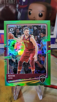 2020-21 Kevin Love Optic Lime Green #/149 Card Cleveland Cavaliers ...