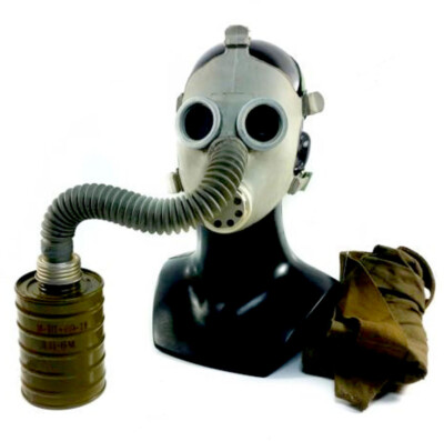 DP-6 Child Gas + Hose Mask Vintage Soviet russian original full set ...