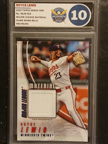 2025 Topps Series 1 - Major League Material Royce Lewis #MLM-RLE (MEM ...