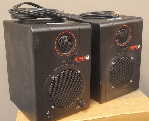 AKAI Professional RPM3 Speakers Reference Production Monitors WORKING ...