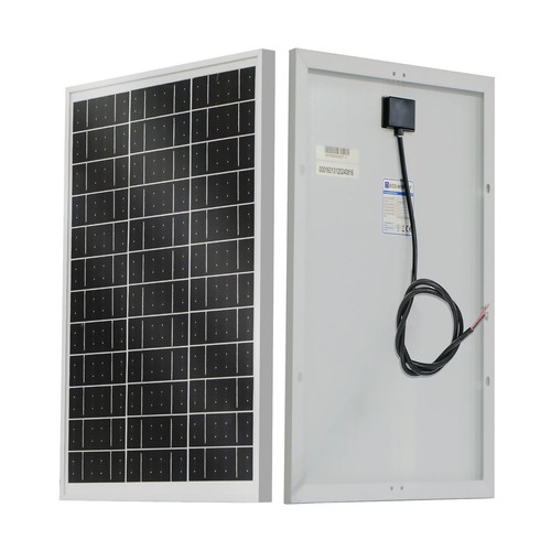 Solar Panel 25W 18V Monocrystalline Waterproof Panel for Charging 12V ...