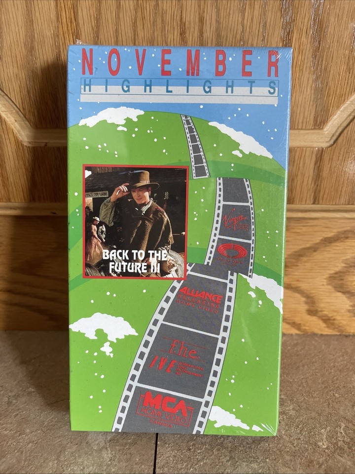 1990 Back To The Future III Total Recall VHS Screener Silent Night ...