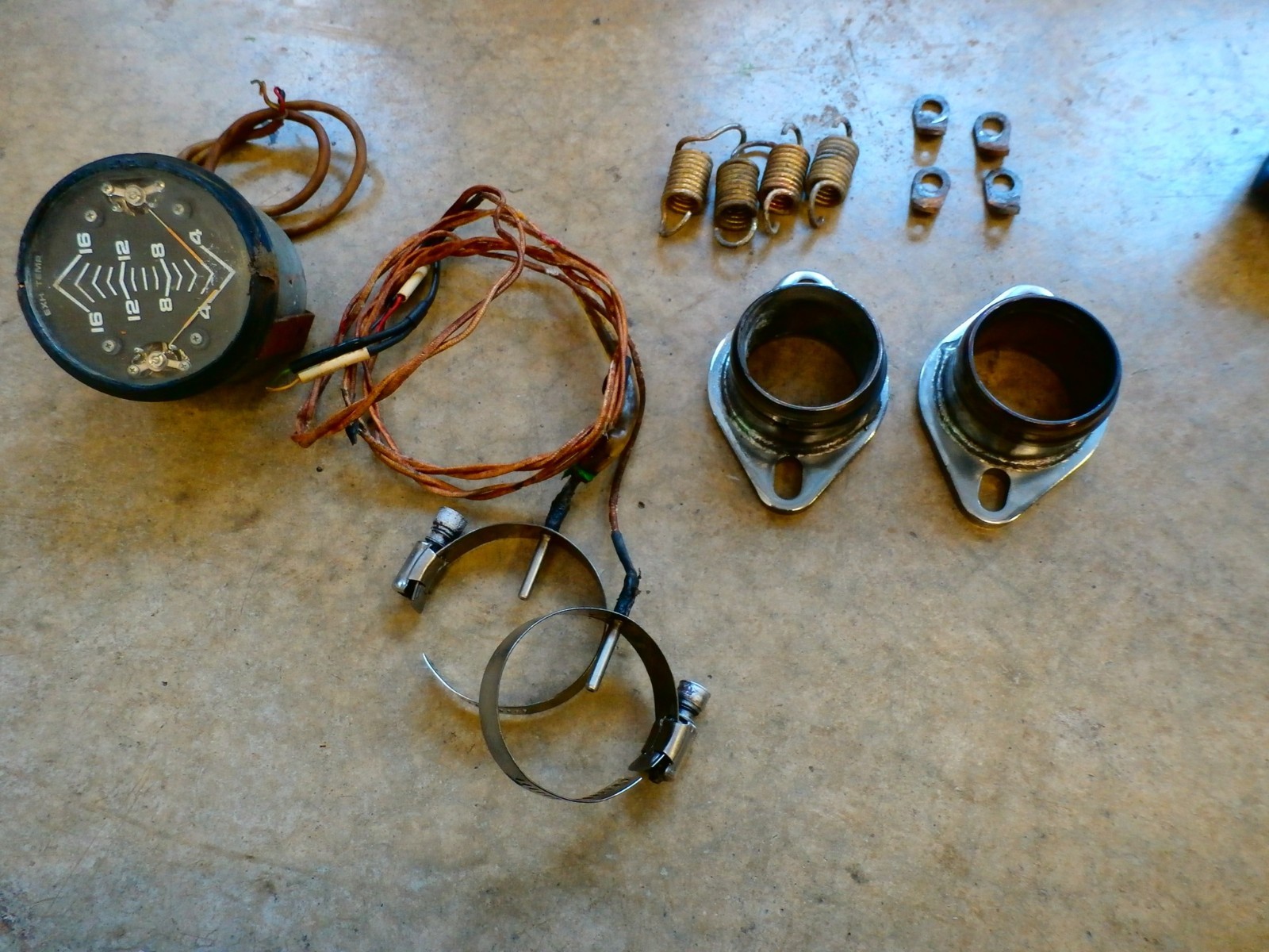 ARCTIC CAT AAEN TWIN PIPES 1979-84 EL TIGRE 6000 W/ TEMP GAUGE | eBay