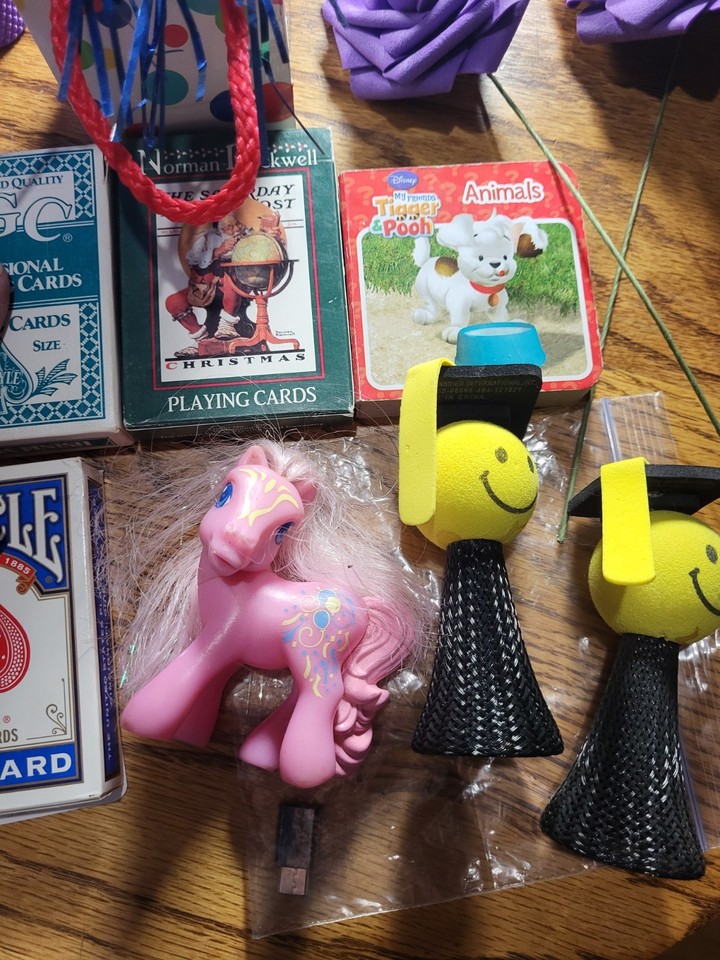 Junk Drawer: Mini Pool Table Game, Cards. Candles, flashlight and more ...