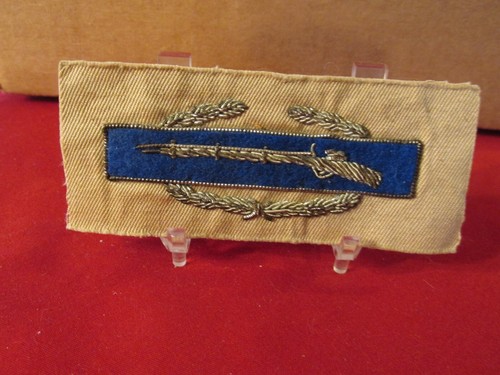 WWII US Army CIB Combat Infantry Badge Bullion Patch STUNNING #3 | eBay