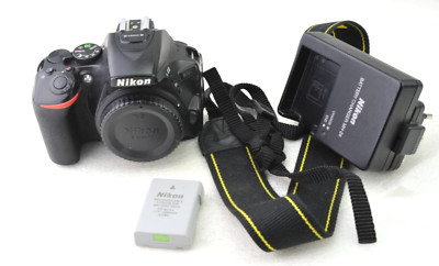 Nikon D5600 24,8MP DSLR Kamera, Auslösungen/shutter count 82488 | eBay UK
