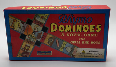 Rhymo Dominoes a Novel Rhyming Word Game for Boys and Girls | eBay