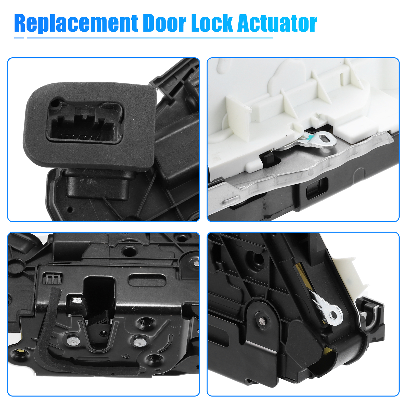 Pack of 1 For VW Jetta Passat GTI Rear Left Door Lock Latch Actuator ...