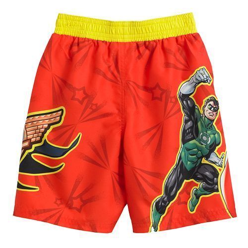 Justice League Superhero Toddler Boys Swim Trunks Batman Superman NWT ...