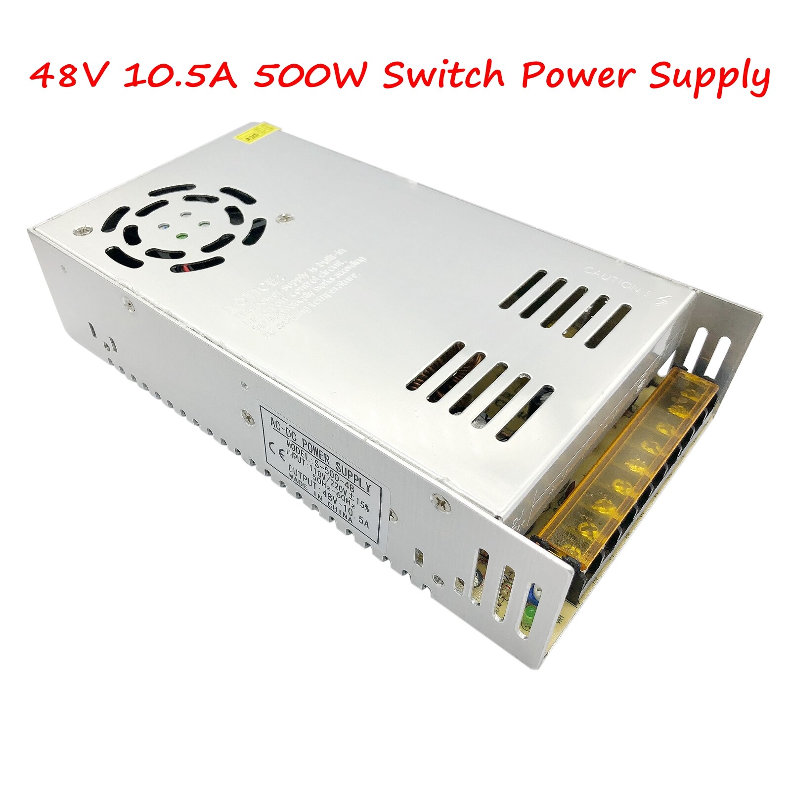 AC 240V To DC 48V 200W-480W Transformer Power Supply Adapter For LED ...