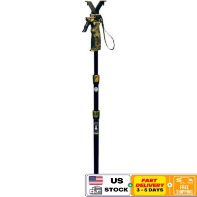 Adjustable Monopod Shooting Stick Lightweight Trigger Gun Rest ...
