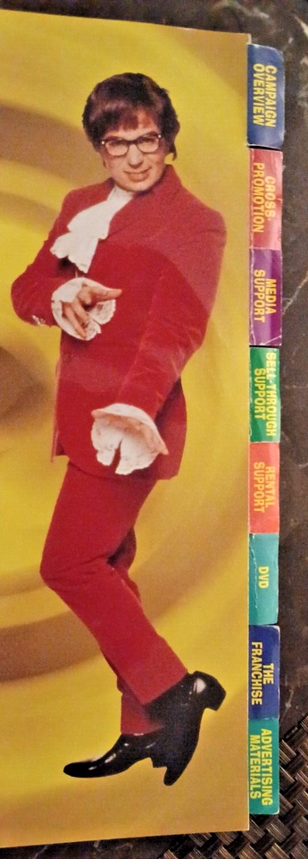 Vintage Austin Powers Rare Retail Merchandise Release Promotional ...