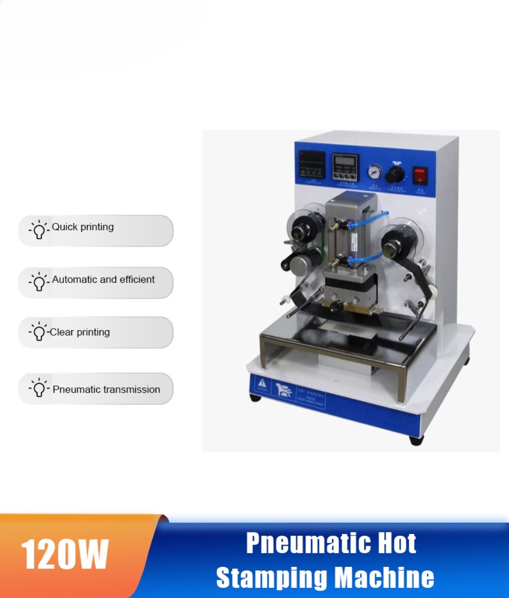 Pneumatic Hot Stamping Machine Branding Creasing Machine Electric ...
