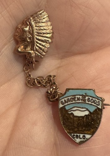 Garden Of The Gods Colorado Springs Travel Souvenir Lapel Pin indian ...