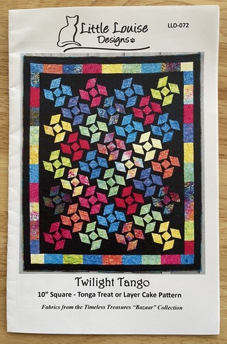 Twilight Tango 10” Square - Tonga Treat Or Layer Cake Pattern By Little ...