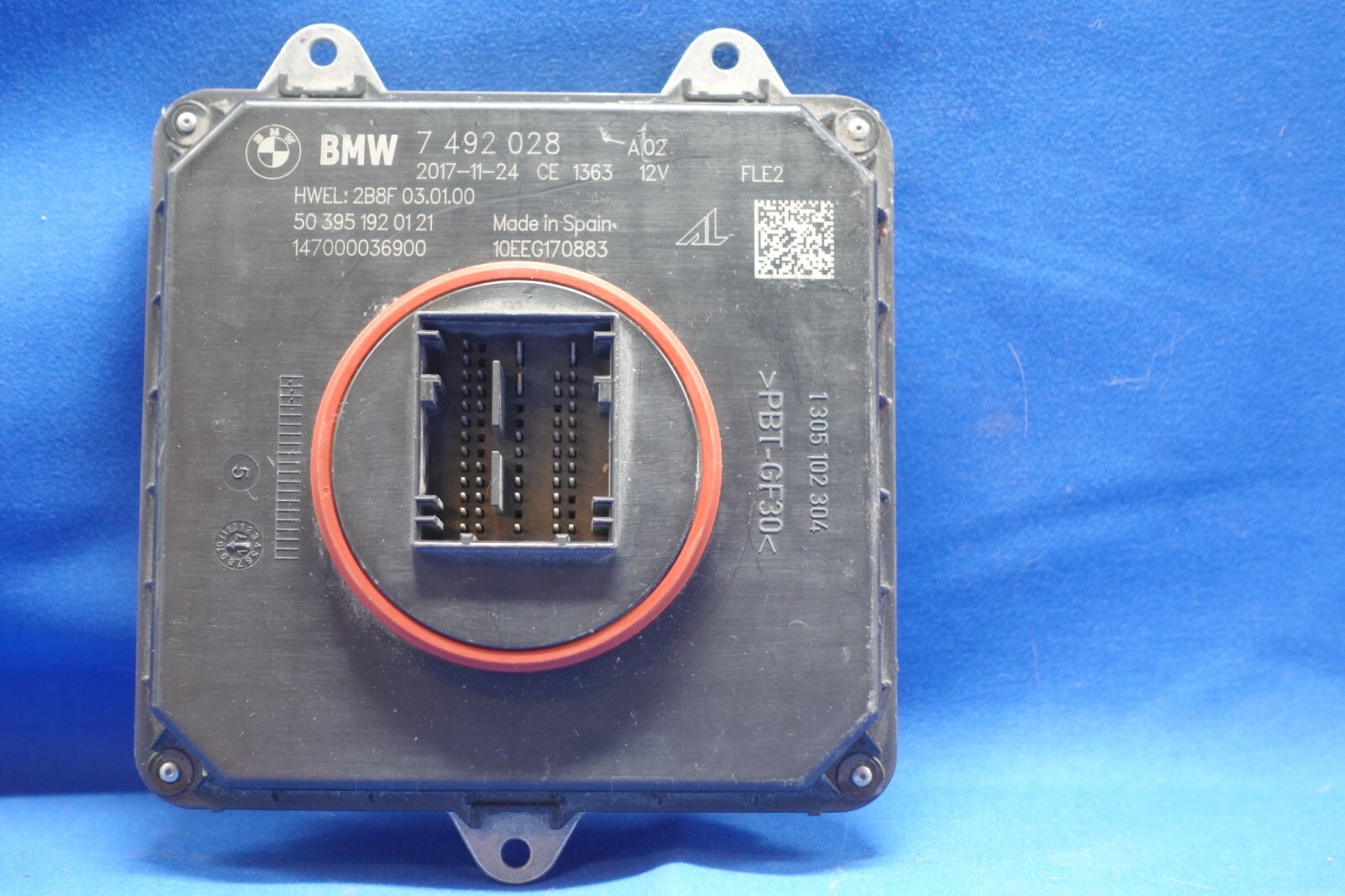 OEM 7492028 LED Adaptive Headlight Control Module For BMW 1' 2' 3' 4 ...