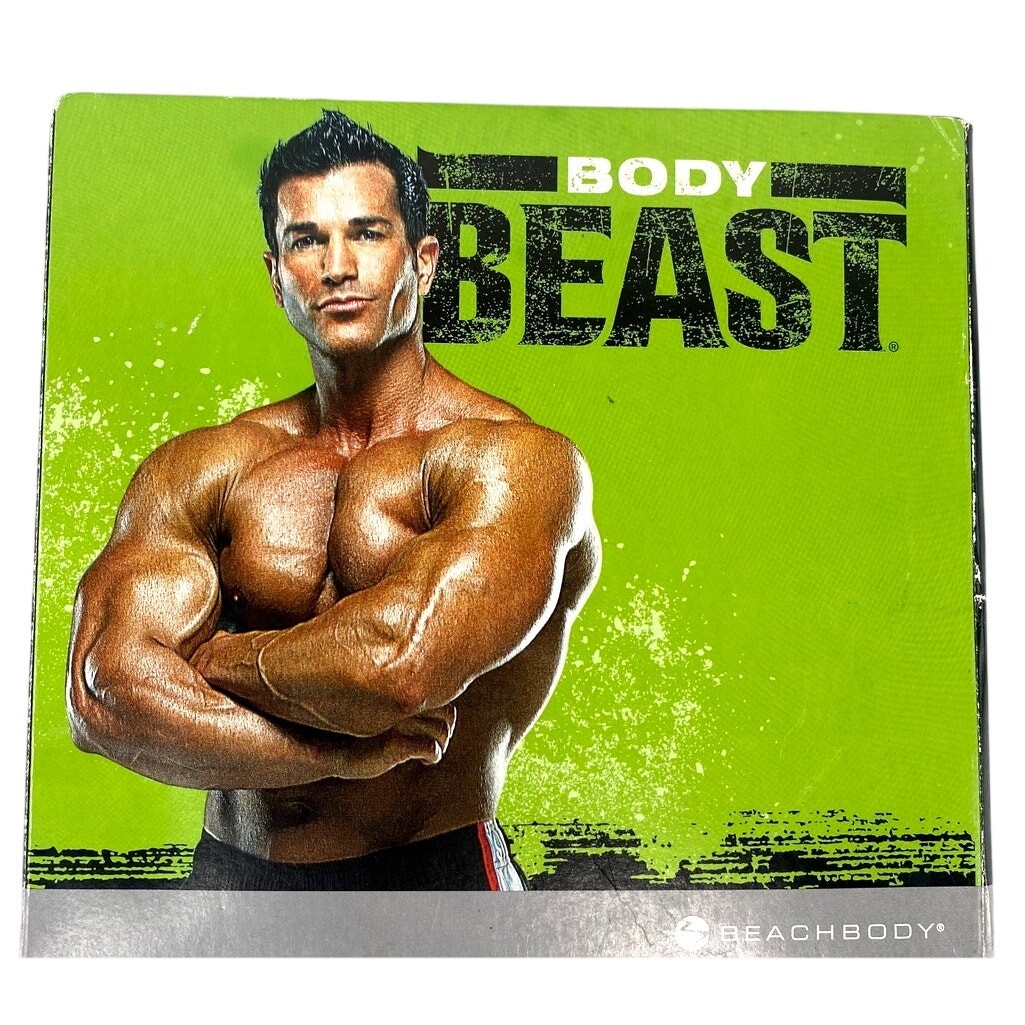 Beachbody Body Beast Home Fitness Workout 4 DVD Strength Set Complete ...