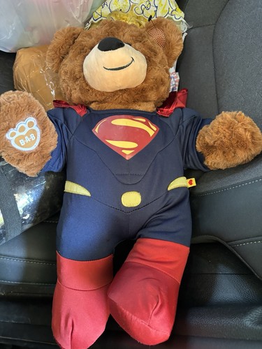 Build A Bear Superman Bear + Outfit | eBay