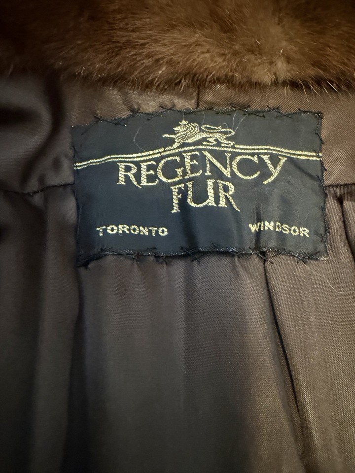 Gorgeous Full Length Canadian Mink Coat Regency Furs | eBay