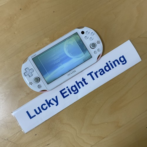 PS Vita Light Pink White PCH 2000 ZA19 Console only PSV Slim [H] | eBay