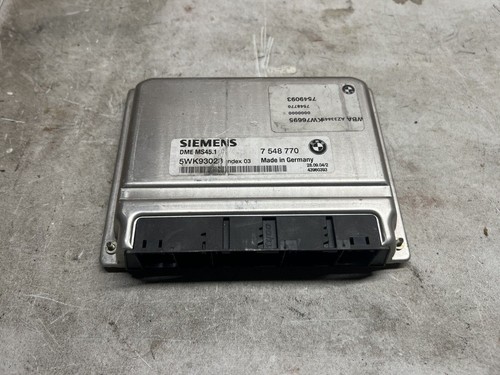 BMW E60 520i Z3 M54 M54 MS45.1 ENGINE CONTROL UNIT ECU DME 7548770 | eBay