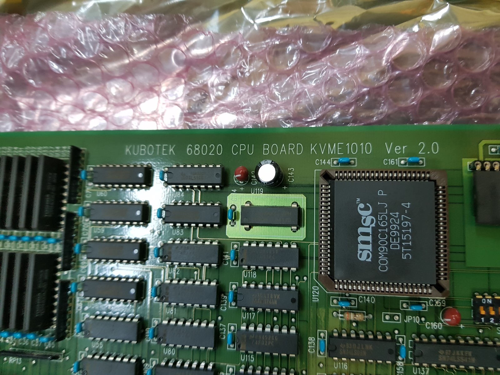 KUBOTEK 68020 CPU BOARD KVME1010 Ver 2.0 | eBay