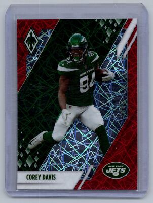 2021 Panini Phoenix #90 Corey Davis /285 Jets Red Lazer | eBay