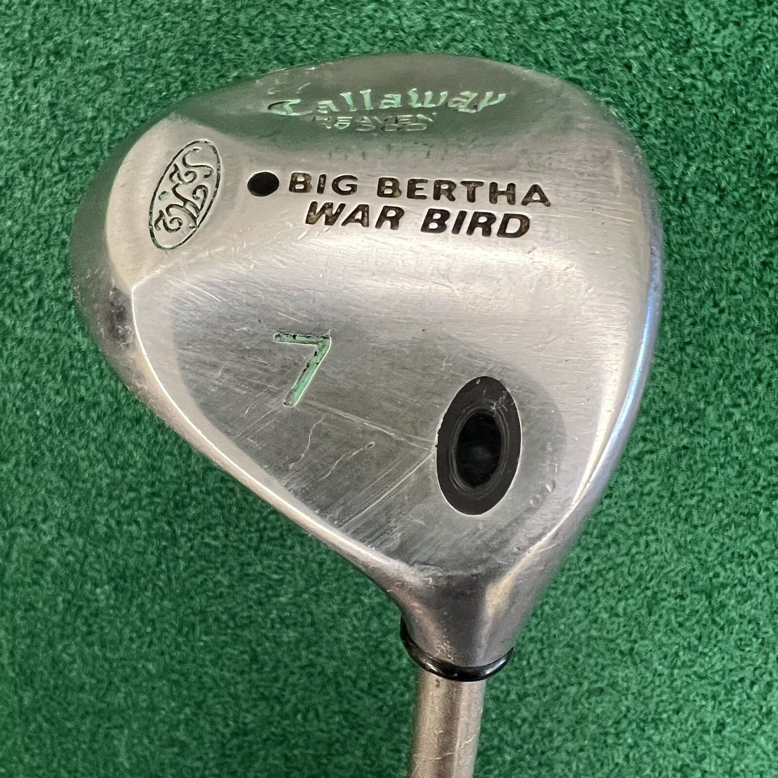 Callaway Heavenwood Big Bertha War Bird 7 Wood Ladies Flex Graphite ...