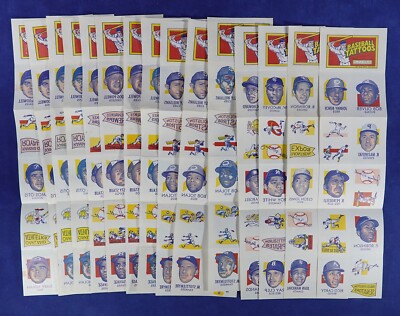 1971 TOPPS TATTOOS COMPLETE PANEL LOT OF 15 PANELS W/STARS *342629 | eBay
