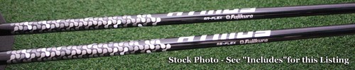 Fujikura Atmos Black 6 Driver/Fairway Shaft w/Adapter Tip Grip Regular ...