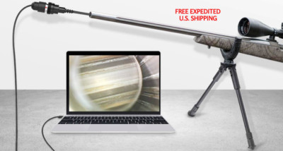 RIFLE BORESCOPE Gun Barrel Camera with Side-View Mirror All Calibers ...
