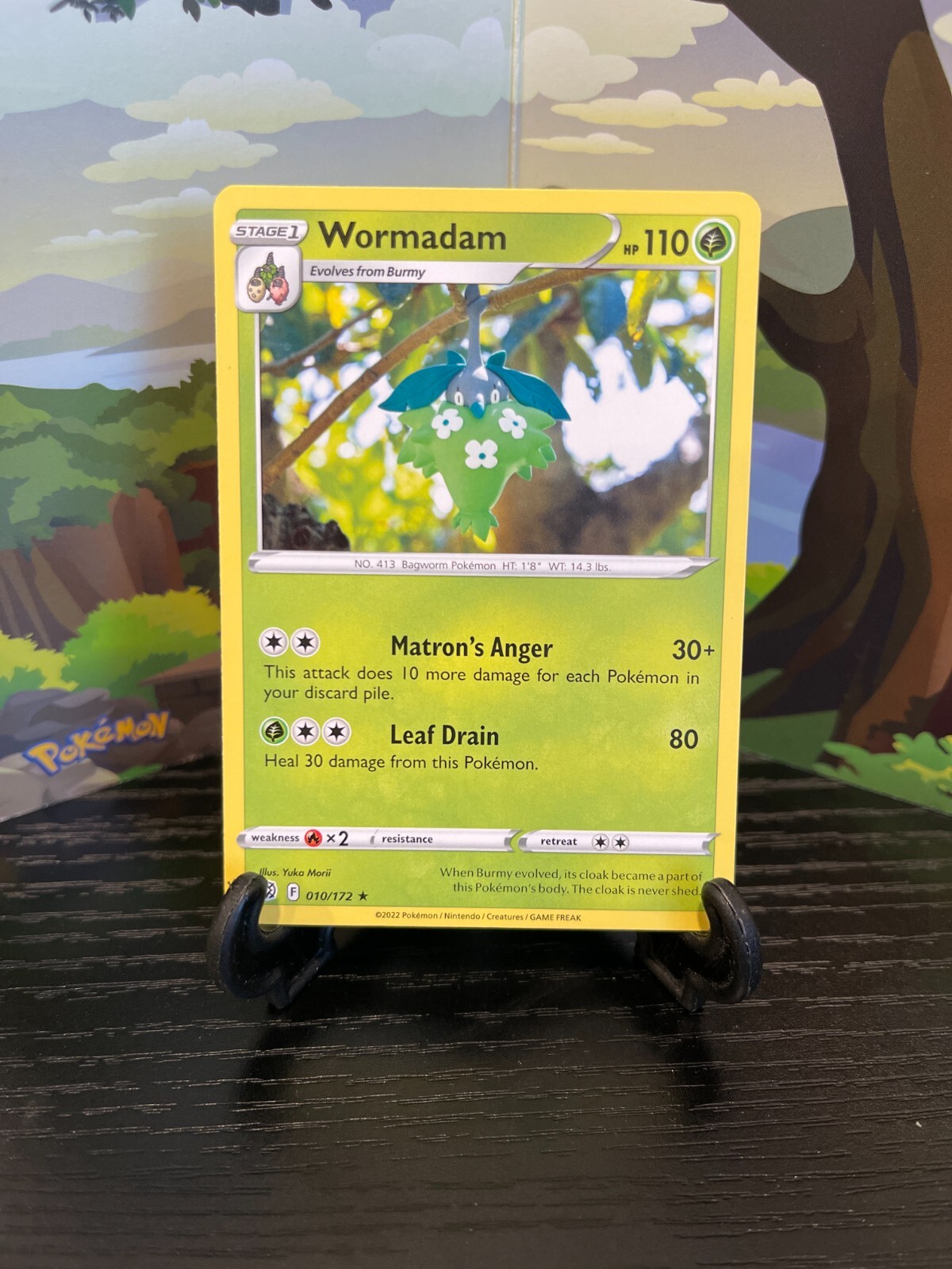 Wormadam 010/172 - Brilliant Stars - Rare - Pokemon Card TCG - LP | eBay