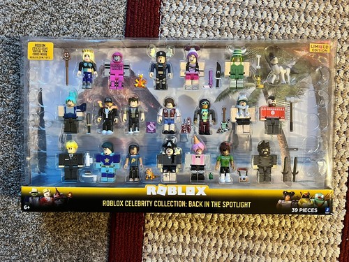 Roblox Celebrity Collection Back In The Spotlight 20 Figures No Codes ...