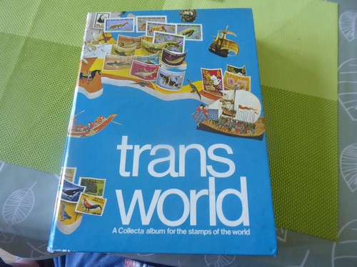 A TRANS WORLD STAMP ALBUM WITH AROUND 1,000 WORLD STAMPS | eBay