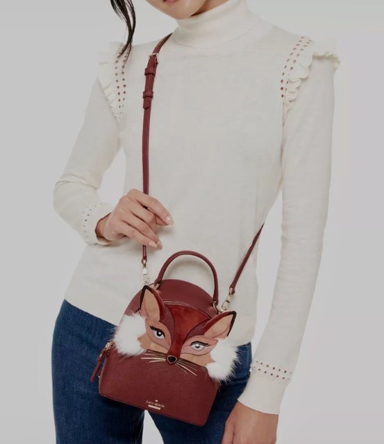 Kate Spade so Foxy binX Mini Fox Backpack Purse Crossbody Bag PXRU9242 ...