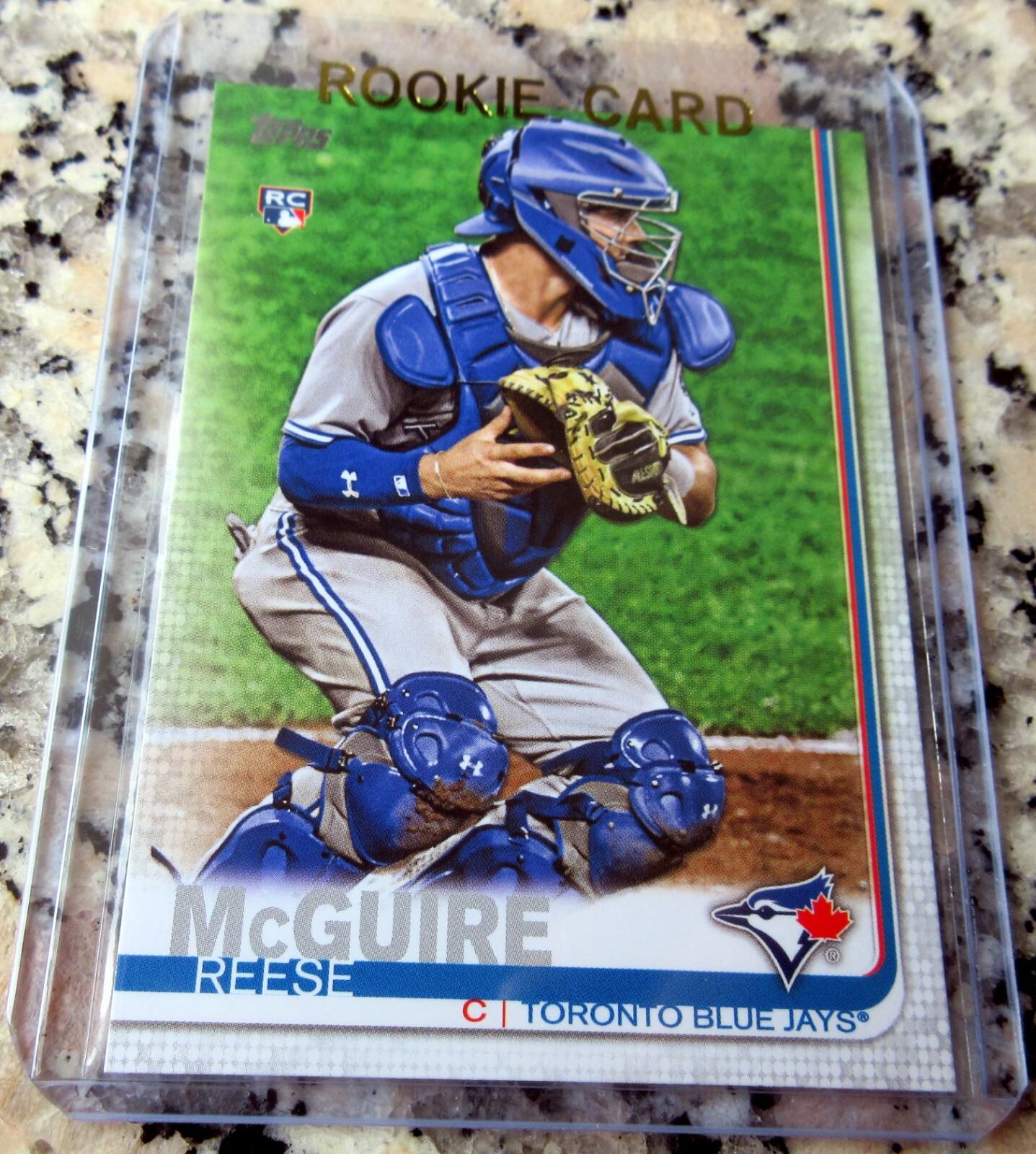 REESE MCGUIRE 2019 Topps #1 Draft Pick Rookie Card RC Logo Cubs HR ...