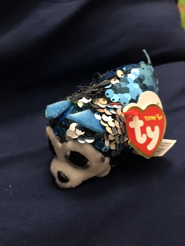 Teeny Ty Stackables Flippables Slush the Husky Dog EUC w/ MT 2019 | eBay