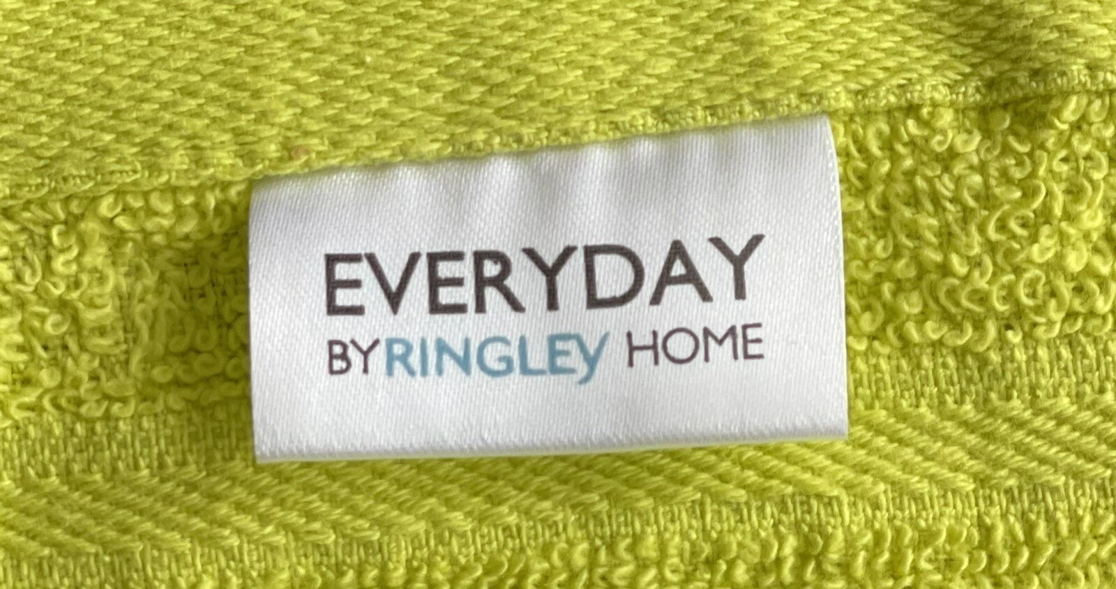 Everyday hand towel by Ringley Home in lime green. | eBay UK