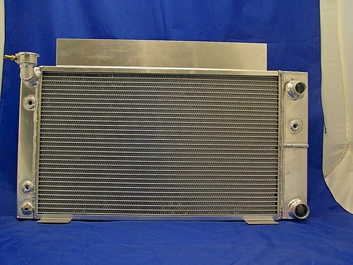 v-8 v 8 s10 1993 to 2005 aluminum radiator ls1 ls motor conversion 2 ...