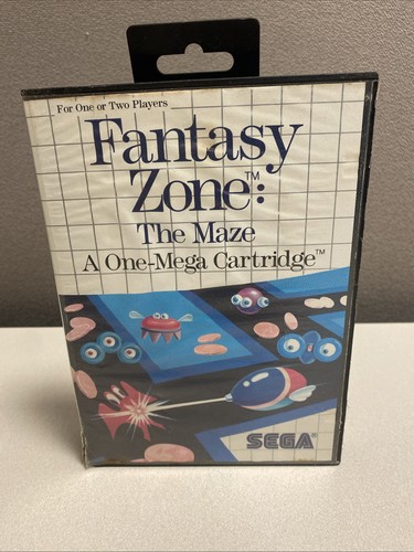 Fantasy Zone The Maze Sega Master System Cartridge & Box | eBay