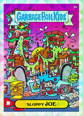 NFT crypto - Sloppy Joe PRISM Food Fight! Garbage Pail Kids GPK WAX ...