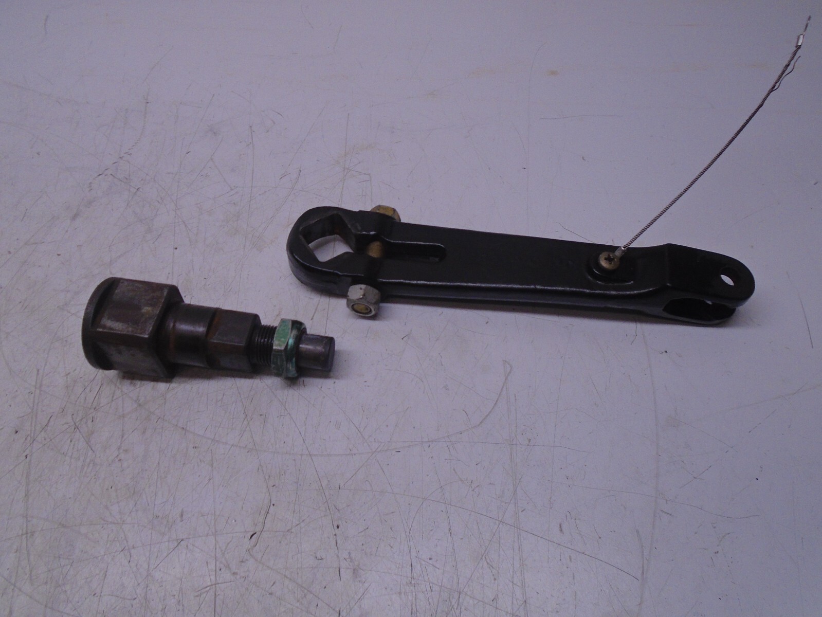 B5c MerCruiser Alpha One Gen 2 Gimbal Steering Arm 98239 and Shaft Pin ...