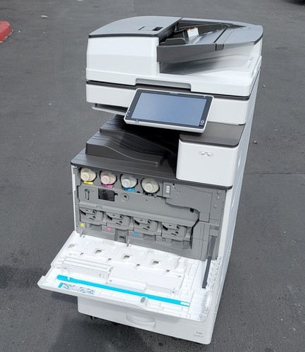 Ricoh MP C6004 Color Copier, Printer, Scanner, 60 ppm - Meter - Very ...