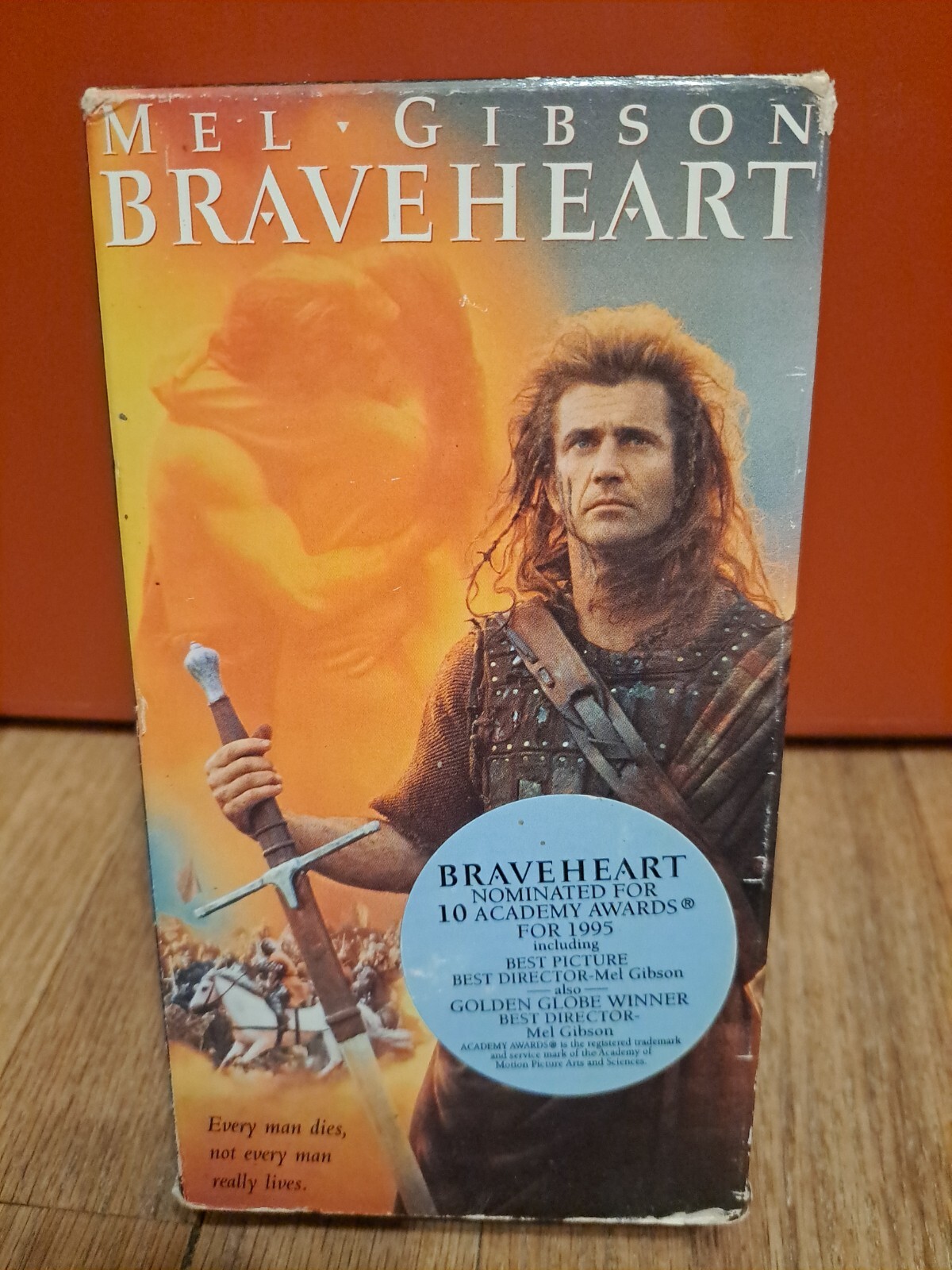 Braveheart (VHS 1996, 2-Tape Set) Mel Gibson, Sophie Marceau, Patrick ...