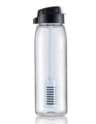 Tupperware Pure N Go Bottle 750 ml Water Bottle with Filter New | eBay