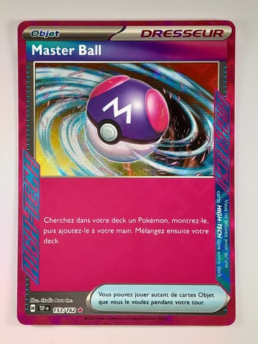 Carte MASTER BALL 153/162 Pokémon Forces Temporelles EV05 FR (552) | eBay