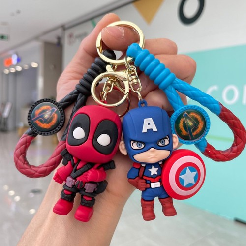 2PC SET Cartoon PVC Handbags Bags Hanger Pendant Keychains Key Rings | eBay