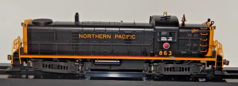 Bowser Executive HO #25296 Northern Pacific Alco RS3 DCC/Sound RTR #863 ...