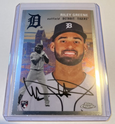 Riley Greene City Variation - 2023 Topps Chrome Platinum Anniversary ...